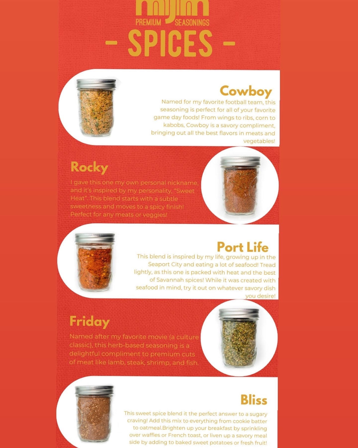 Products – Mason Jar Money Premium Seasonings